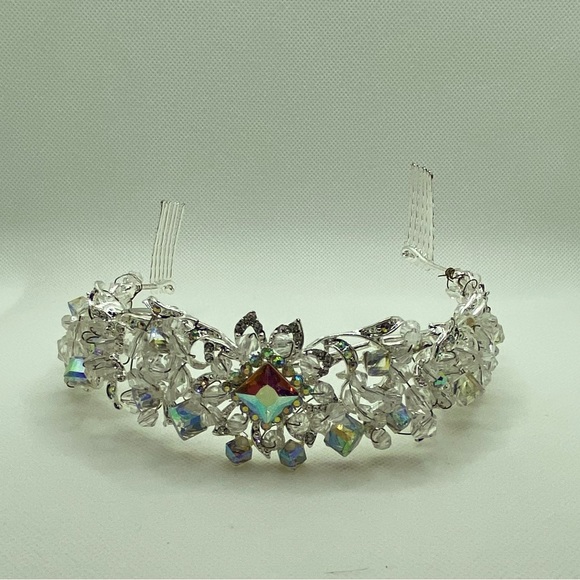 Accessories | Beautiful Crystal Wedding Crown Tiara For Bride With ...